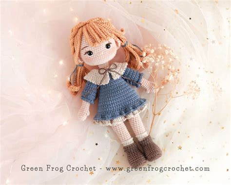 Crochet Amigurumi Girl Doll