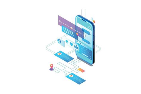 Antigravity Isometric Mobile Phones Vector Art At Vecteezy
