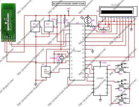 Bluetooth Based Smart Home Under Repository Circuits 31142 Nextgr