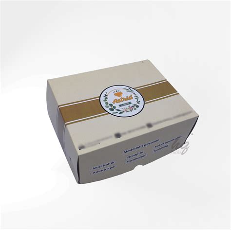 Box Snack Tutup Sambung Duplex Hqpacks Cetak Dan Sablon Kemasan