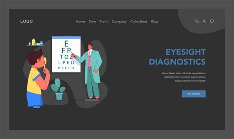 Vision Screening In Action Illustration 42894607 Vector Art At Vecteezy