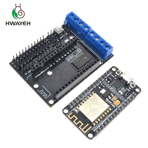 Node Mcu Development Kit V3 Cp2102 Nodemcumotor Shield Wifi Esp8266 Esp 12e Diy Rc Toy Remote