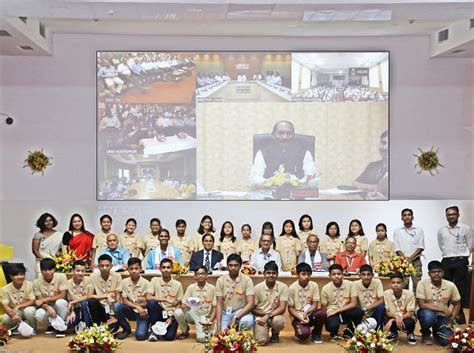 Dr K Sivan Chairman Isro Inaugurates The Young Scientist Programme