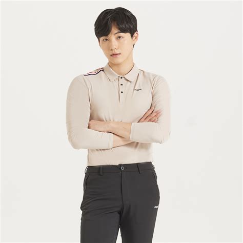 핫딜 Pgr 골프 남성 어깨포인트 긴팔 티셔츠 Gt 3305 남자 골프웨어 골프복 딜팡 골프용품 전문쇼핑몰