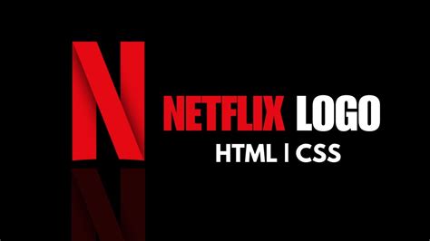 Create The Netflix Logo Using Html And Css Step By Step Tutorial Youtube