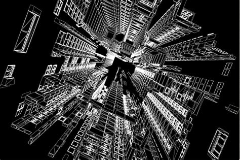 빅 데이터 시각화 배경 3d 빅 데이터 연결 배경입니다 사이버 기술 Ai 기술 와이어 네트워크 미래 와이어 프레임 데이터 시각화 벡터 일러스트입니다 인공 지능 모던 양식에