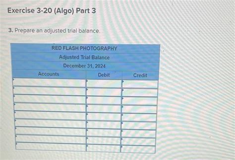 solved required information exercise 3 20 algo record