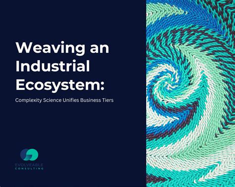 Weaving An Industrial Ecosystem Complexity Science Unifies Business Tiers Evolveable Consulting