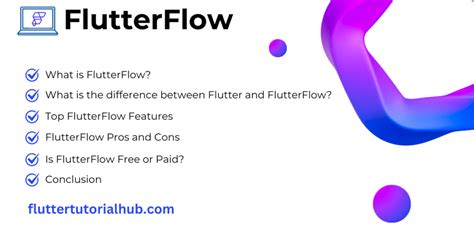 what is flutterflow top features pros and cons free or paid