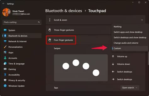 Navigate With Ease A Guide To Customizing Touchpad Gestures On Windows Virtual Desktop Mashtips