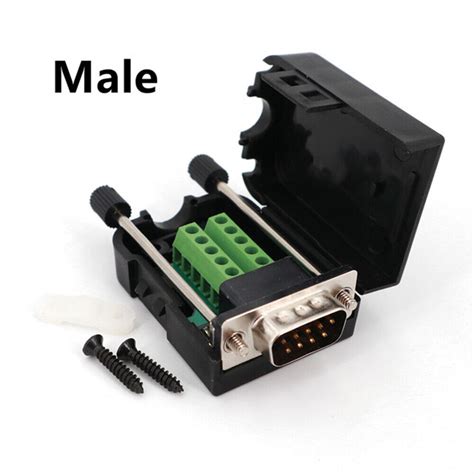 Db9 Malefemale 9pin To Screw Terminal Connector Signal Module Au Stoc Qtwonline