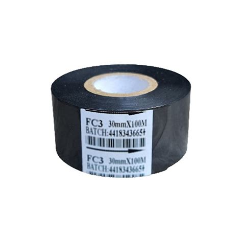 30mm X 100m Hot Foil Stamping Thermal Ribbon For Date Code Printing