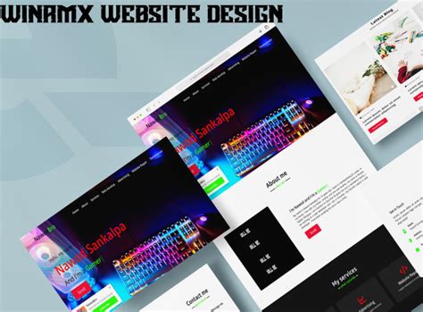 Build Modern And Responsive Cooding Website Design Htmlcssjs By Bunny