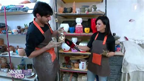 მსახიობ ლაშა ჯუხარაშვილის ახალი გატაცება თიხაზე მუშაობა როგორც არტ თერაპია Youtube