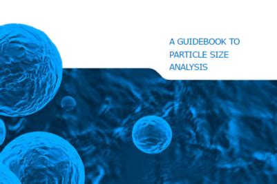 Free EBook Particle Size Analysis