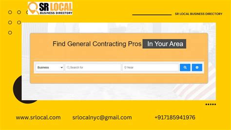 Ppt Local Contractor Business Directory Powerpoint Presentation Free