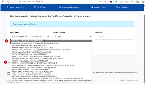 Malaysia HS Code Search Guide: JKDM HS Explorer - DHL Express MY