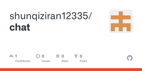 GitHub Shunqiziran12335 Chat