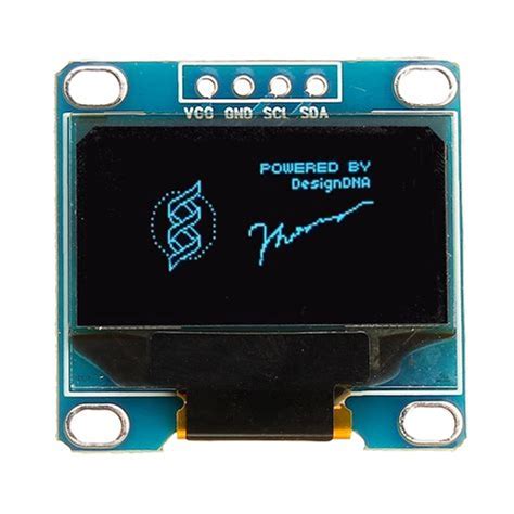 0 96 Inch I2C IIC 4pin OLED Display Module BLUE