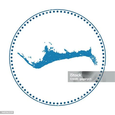 그랜드 바하마 스티커 섬의 지도 벡터 그림이 있는 여행 고무 스탬프 그랜드 바하마의 휘장 로고 라벨 스티커 또는 배지로 사용할 수 있습니다 바하마에 대한 스톡 벡터 아트 및