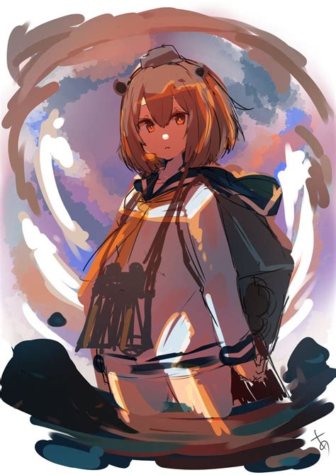 Yukikaze Kantai Collection Drawn By Sunday Aki Danbooru