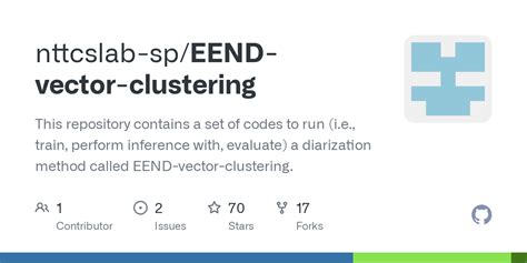 Github Nttcslab Speend Vector Clustering This Repository Contains A Set Of Codes To Run Ie