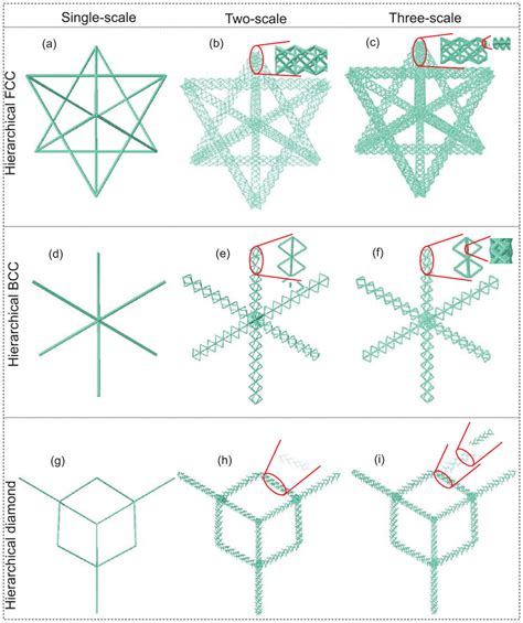 Hierarchical Lattice Design Strategy And Topology Characterization