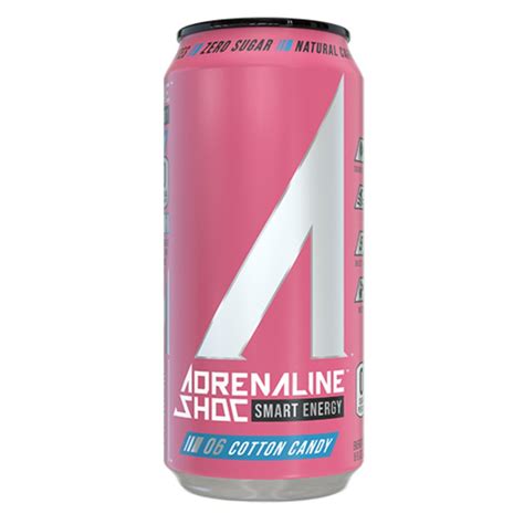 Adrenaline Shoc Zero Sugar Energy Drink - Cotton Candy - Shop Sports ...