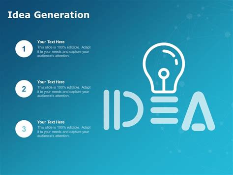 idea generation ppt powerpoint presentation portfolio topics