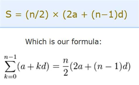Sum of Arithmetic Sequence Formula TRUNG TÂM GIA SƯ TÂM TÀI ĐỨC HOTLINE