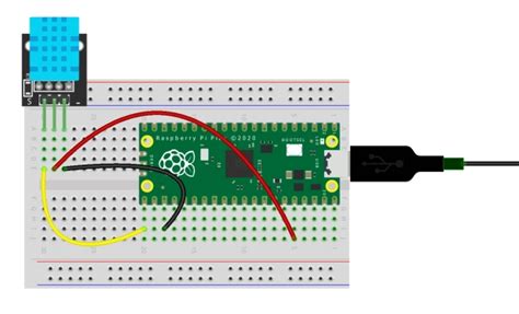Dht11 Temperature And Humidity Sensor On Raspberry Pi Pico •