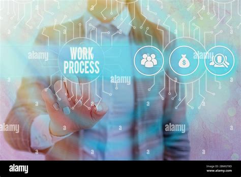 Handwriting Text Writing Work Process Conceptual Photo Standard Procedures How To Handle A