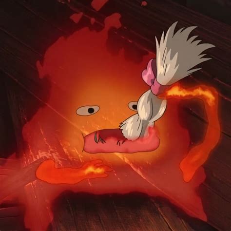 ᴄᴀʟᴄɪꜰᴇʀ Sketchbook Art Inspiration Howls Moving Castle Calcifer