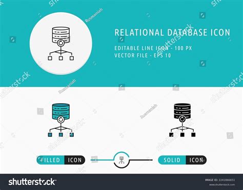 Relational Databases Over 4653 Royalty Free Licensable Stock Vectors