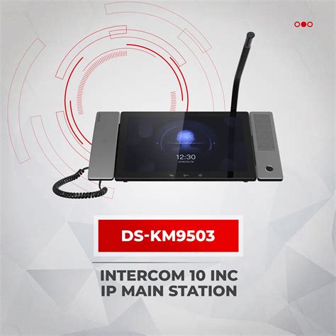 Hikvision Intercom 10 Inch Touch Android IP Main Station Reapp Com Gh
