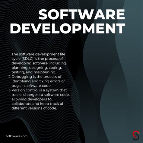 Softxwave On Linkedin Softwaredevelopment Sdlc Debugging Versioncontrol Coding