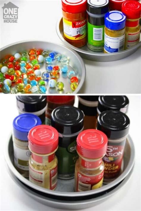 15 Clever Ways To Get Organized With A Lazy Susan
