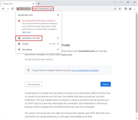 Solved Ise Sends The Old Self Signed Certificate Instead Of The Newly