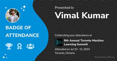 Vimal Kumar Parthasarathy On Linkedin Tmls2024 Whova