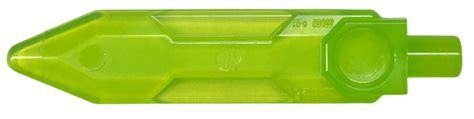 LEGO Minifigures Lego NEW Minifigure Weapon Sword Blade With Bar Trans Bright Green For