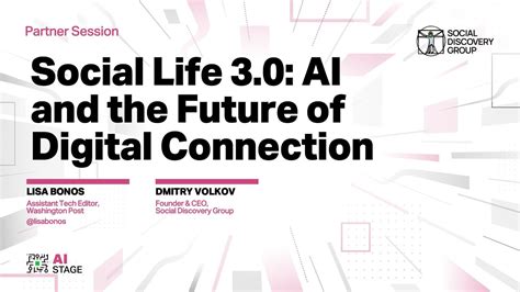 Sdg Social Discovery Group Social Life 30 Ai And The Future Of