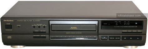 Technics SL PG580A Hi Fi Database CD Players