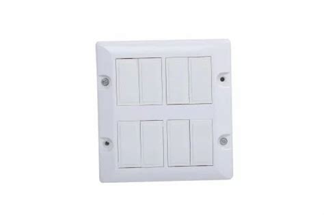 Pvc 8 Way Square Modular Box At ₹ 685piece In New Delhi Id 17044799973