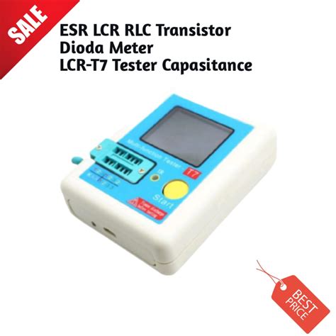 Jual Esr Lcr Rlc Transistor Dioda Meter Lcr T7 Alat Tester Shopee