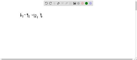 solved write the given numbers in order from smallest to largest 6 9