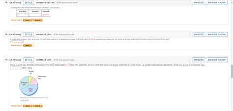 [Solved] Show how to solve please thank you!. 15. [-/0.6 Points] DETAILS... | Course Hero