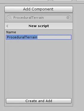 Unity D Procedural Terrain Generation