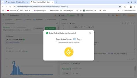 ramani priya manthini on linkedin 100daysofcode leetcode