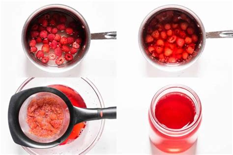 Raspberry Simple Syrup