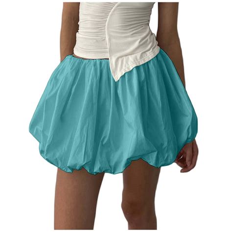Fsqjgq Tennis Skirt Gothic Skirts For Women Cargo Skirt Ruffle Mini